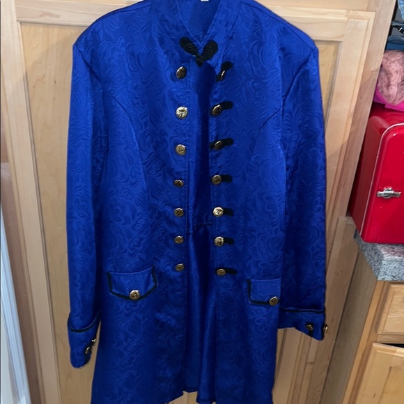 Jackets & Coats | Mens Blue Brocade Jacket Costume | Poshmark